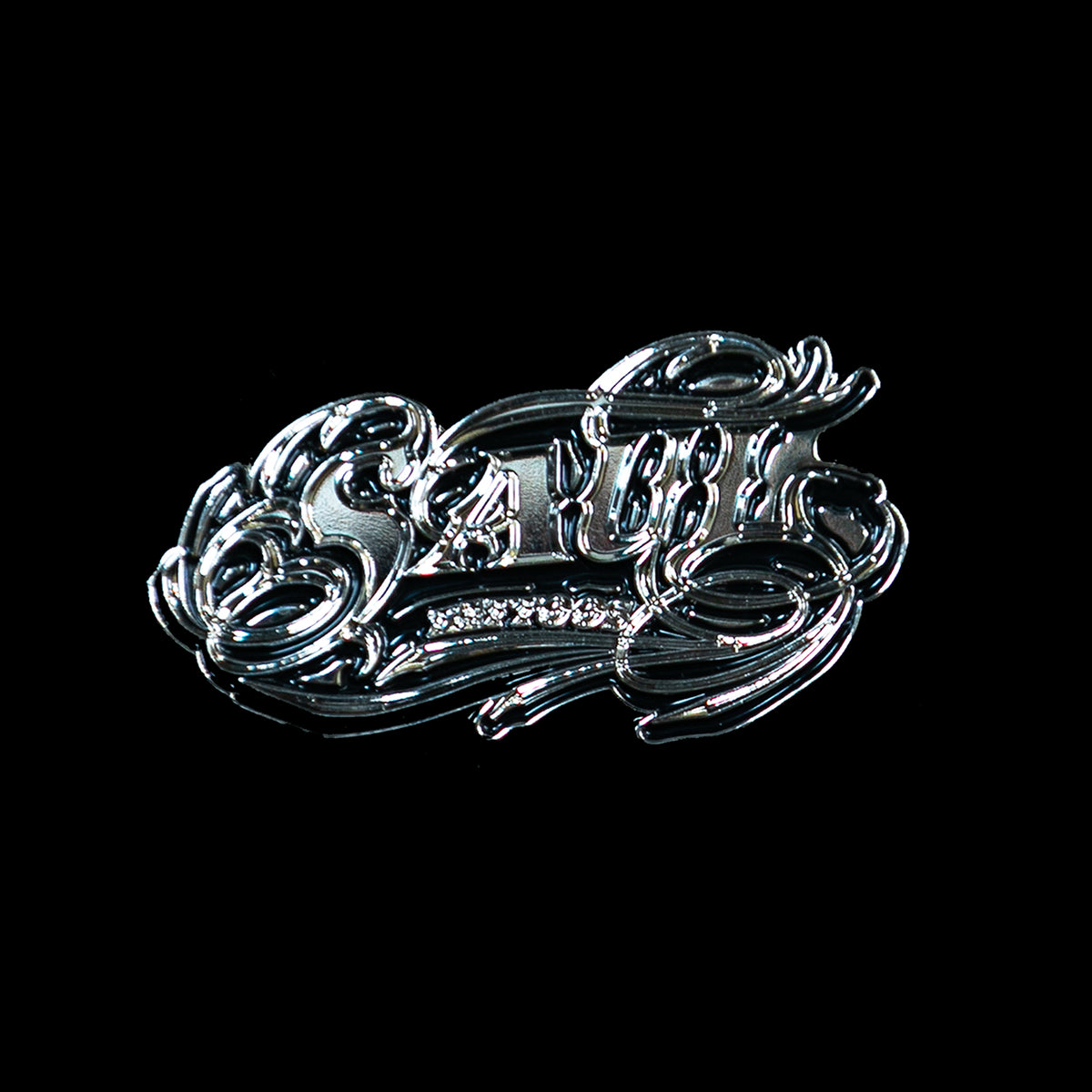Saul Tattoos Pin (Silver/Black)